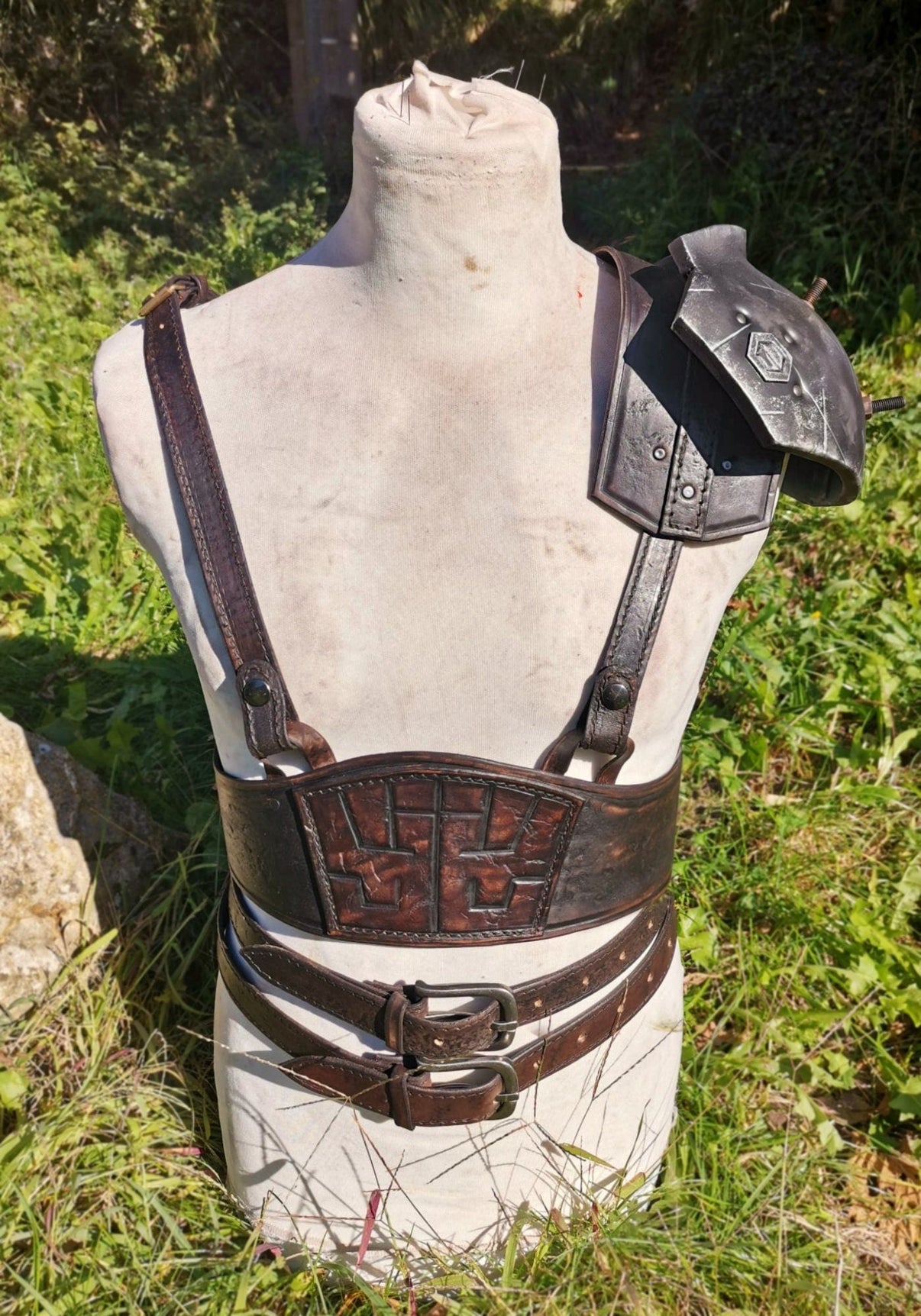 Cloud Strife / Zack Fair Cosplay - Final Fantasy 7 SOLDIER Belt, Harne ...